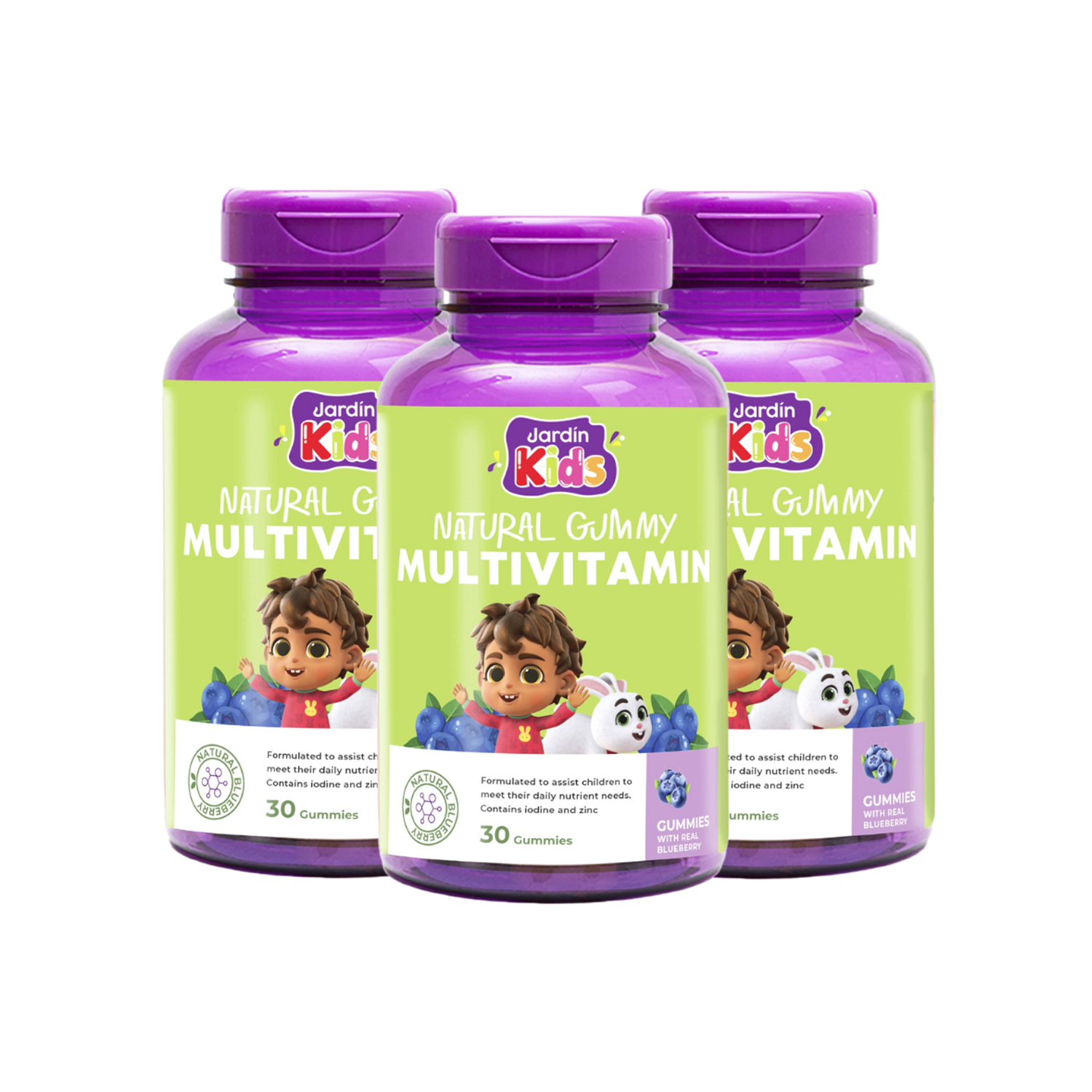 Herbitus | [TRIO] Multivitamin Natural Gummy