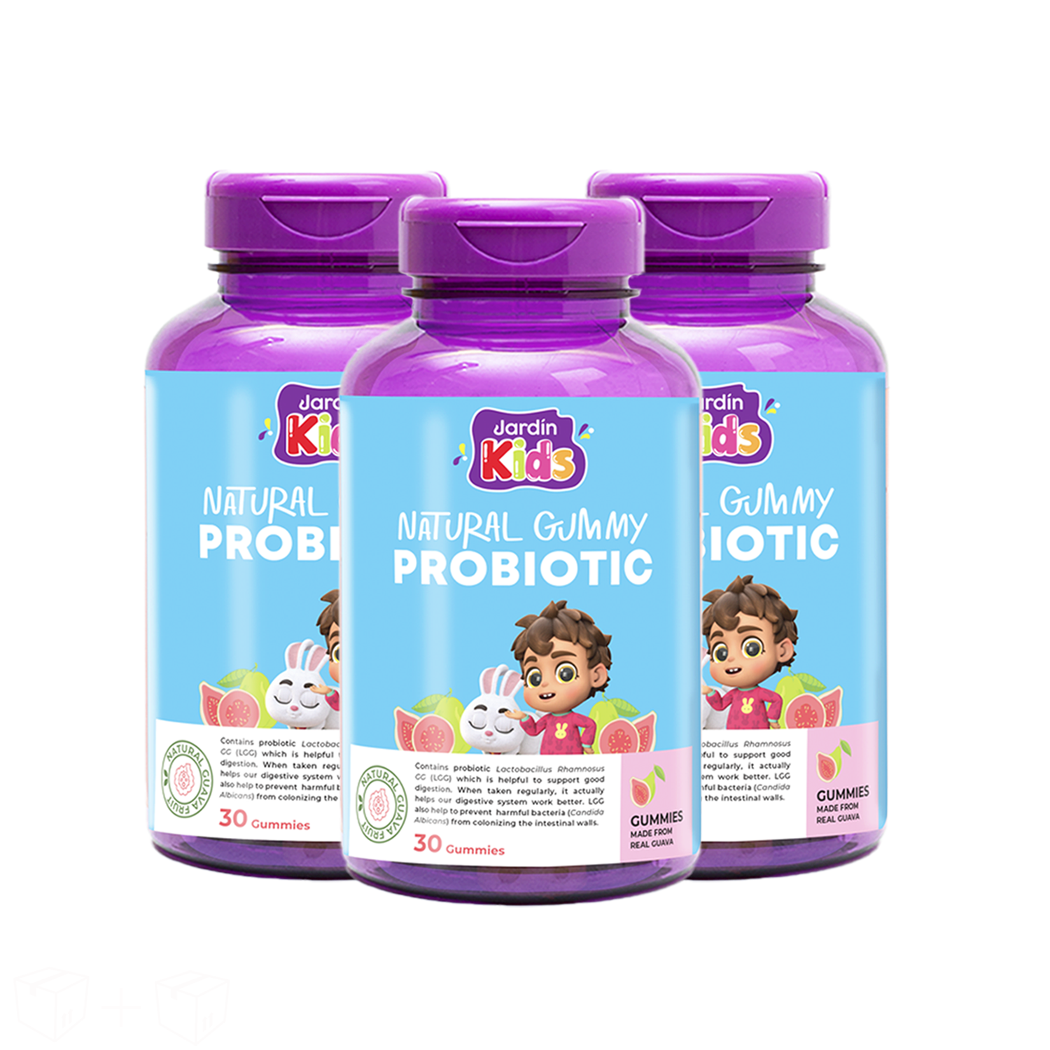 Herbitus | [TRIO] Probiotic Natural Gummy