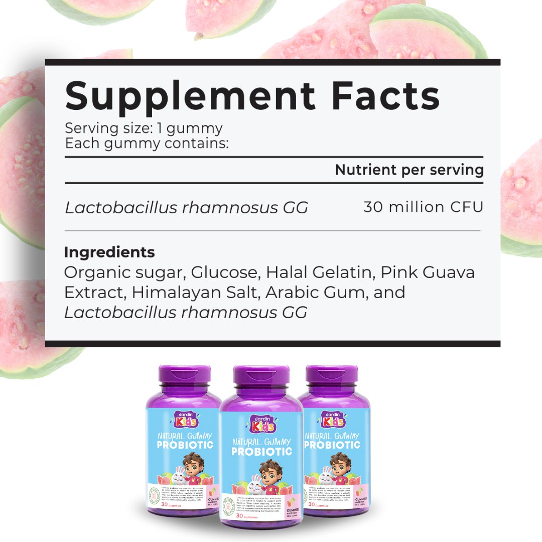 Herbitus | [TRIO] Probiotic Natural Gummy