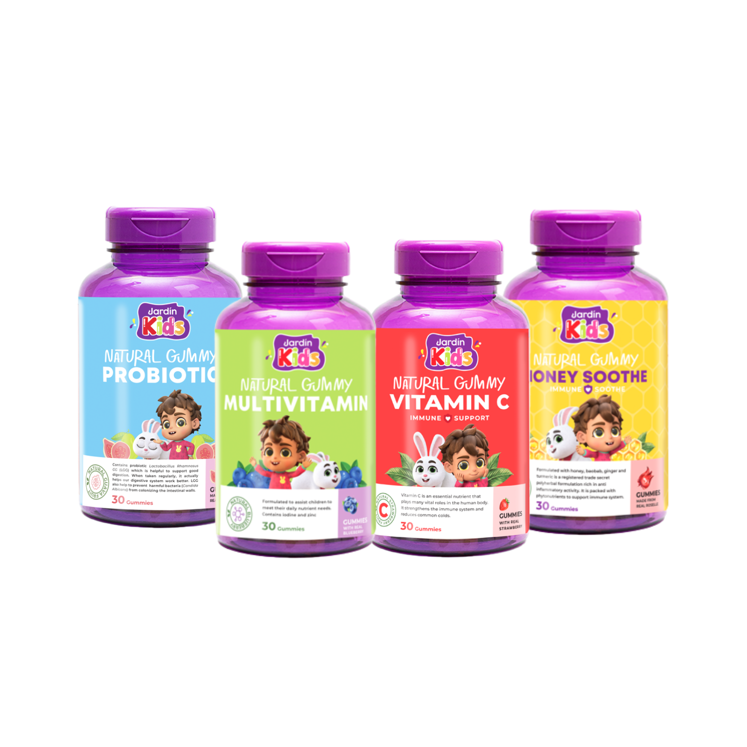Herbitus | [MIXED] Jardin Kids Natural Gummy