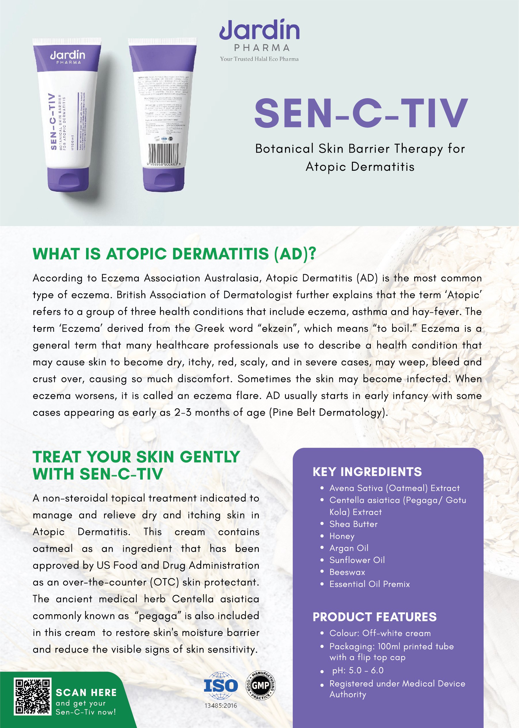 Herbitus | SEN-C-TIV Botanical Skin Barrier Therapy